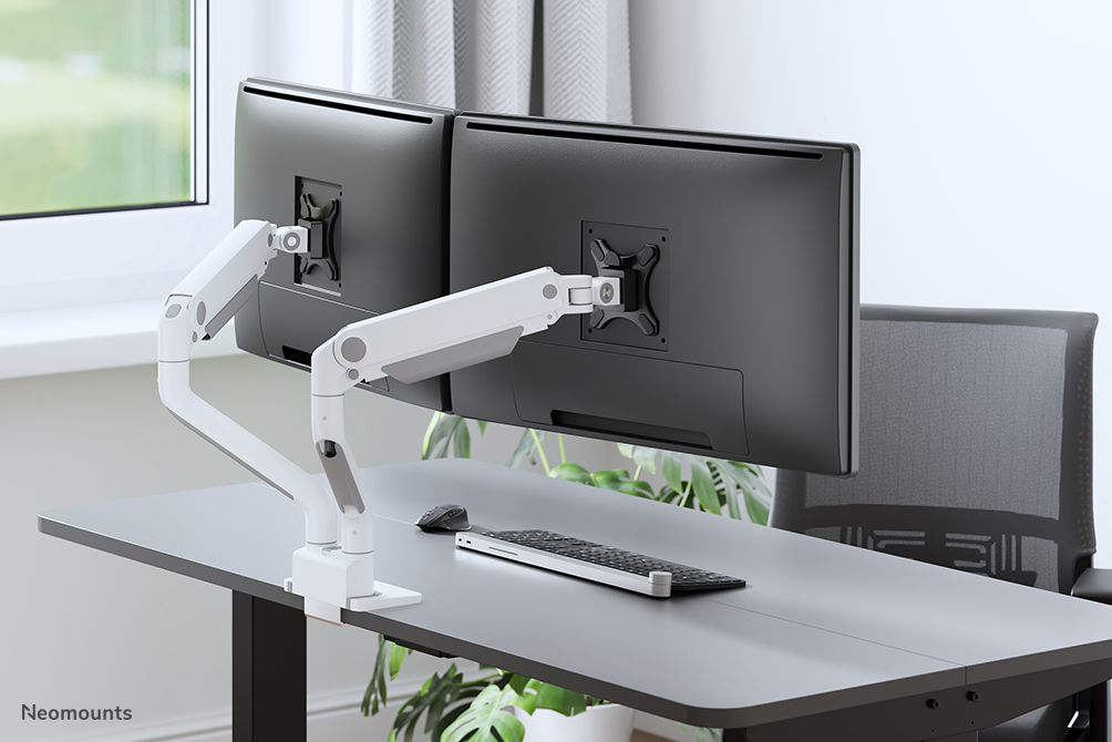DS70S-950WH2 - Neomounts DS70S-950WH2 Monitor arm 17-35" - gas spring