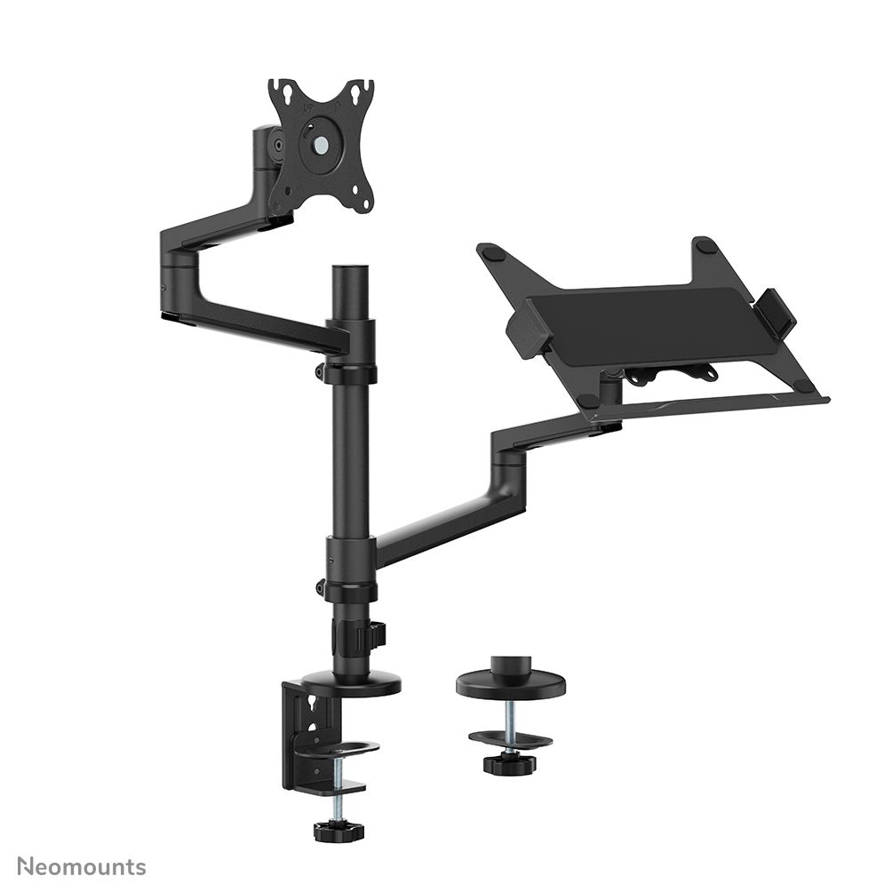 DS20-425BL2 - Neomounts DS20-425BL2 Monitor arm with laptop holder 17-2