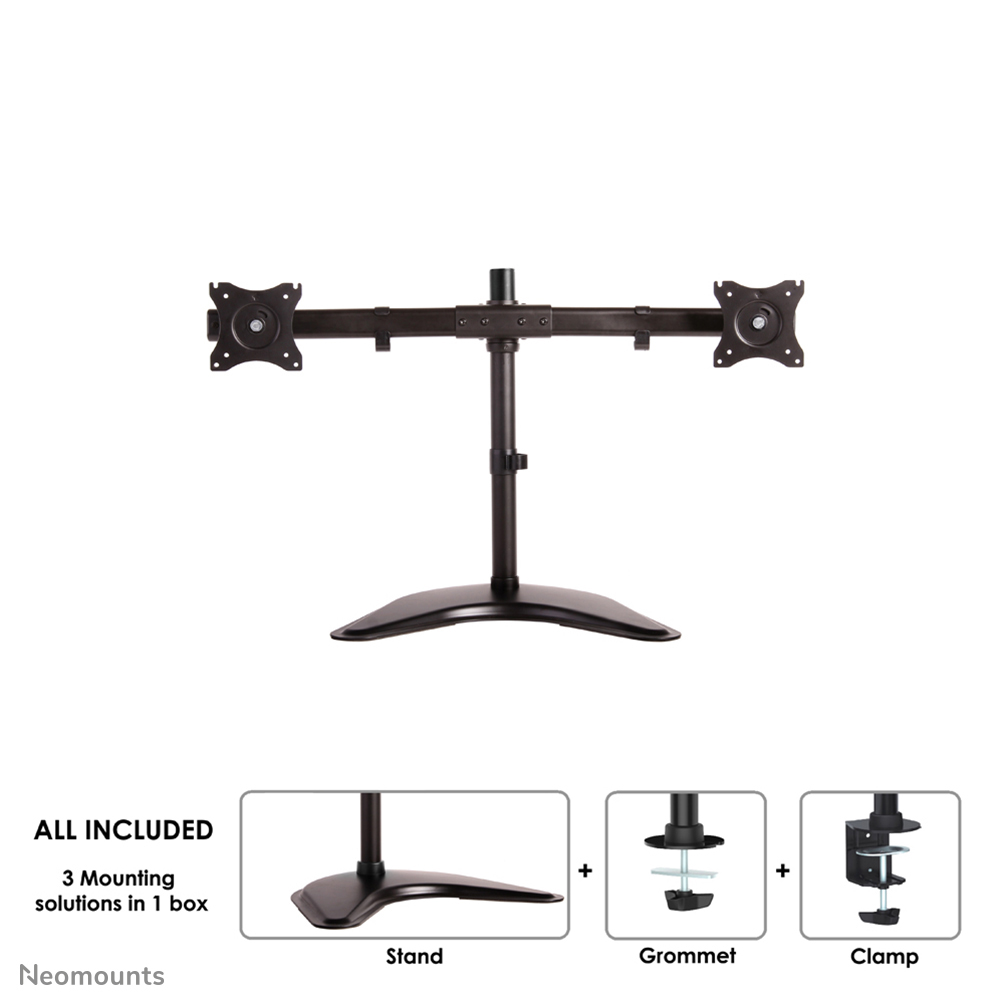 NM-D335DBLACK - Neomounts NM-D335DBLACK Monitor stand 10-27" - Neomount