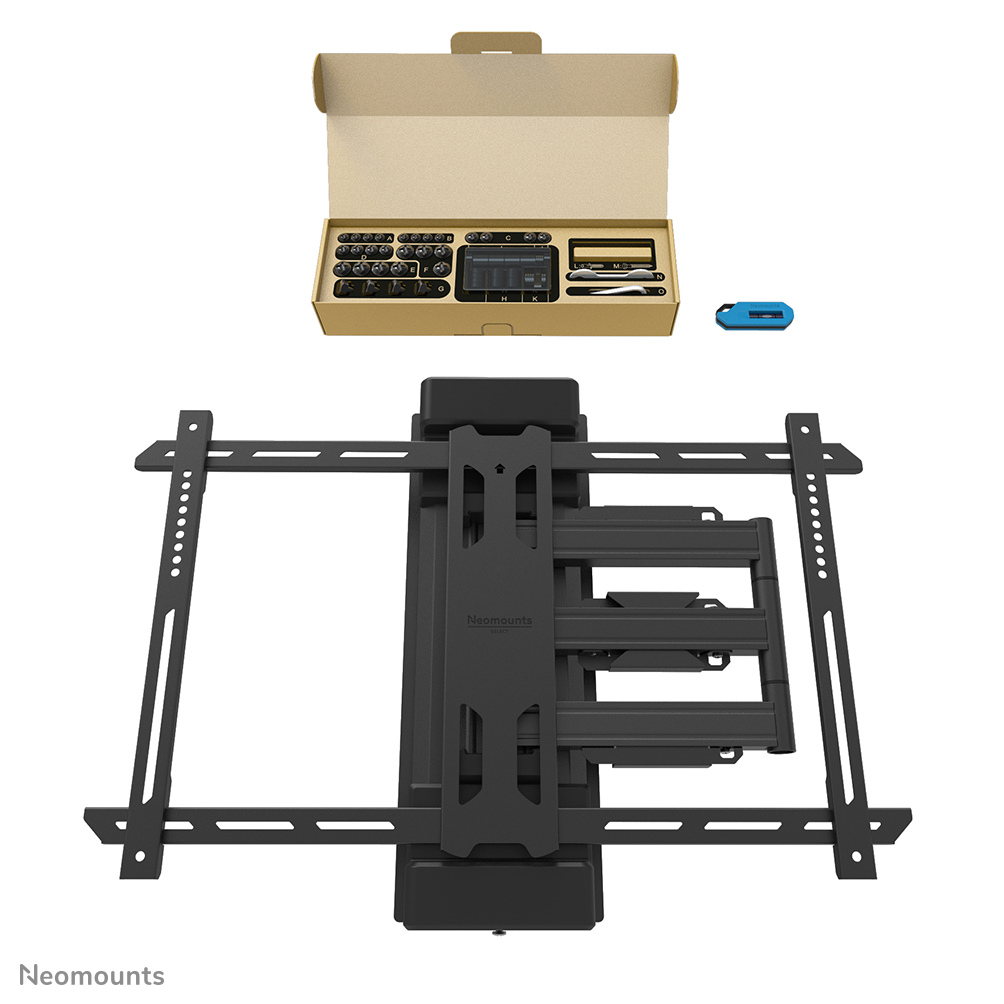 WL40S-910BL16 - Neomounts WL40S-910BL16 TV pillar mount 40-70" - full m